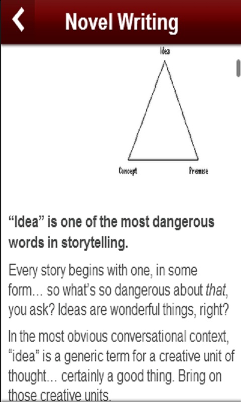 Novel Writing - App on Amazon Appstore