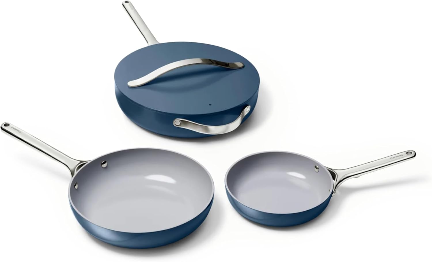 Amazon.com: Caraway 4-Piece Fry Pan Set - Non-Stick Frying Pans (10.5 ...