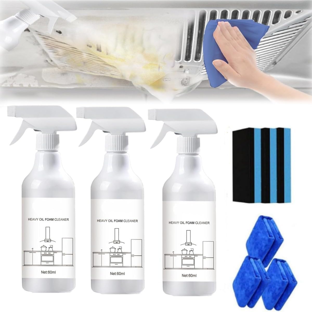 KDGENG Splash Spray Tablets & Spray Bottle – Splash Foam Spray Tablets ...