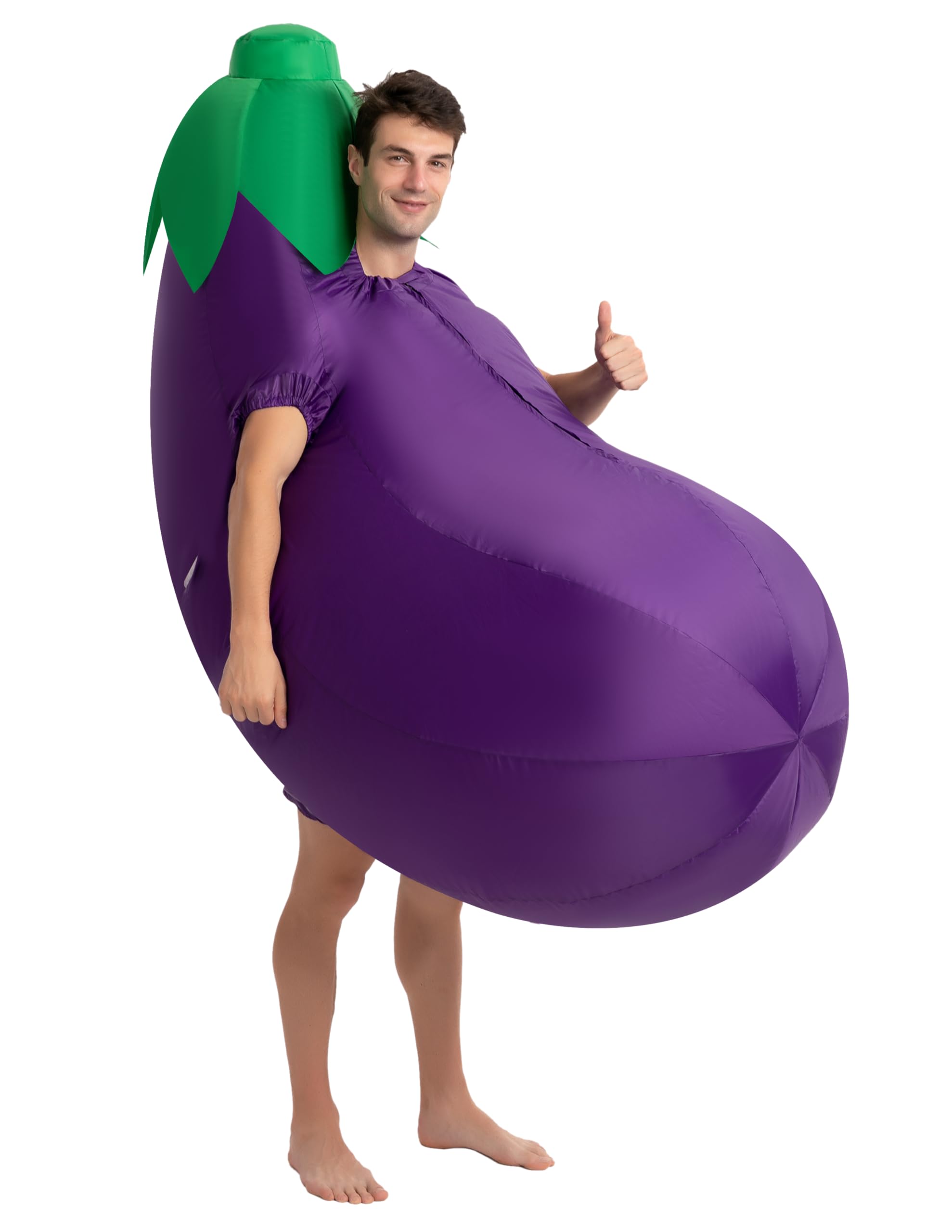 Amazon.com: Spooktacular Creations Adults Inflatable Costumes, Purple ...