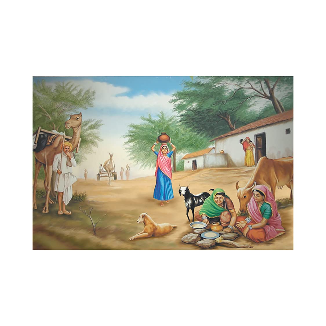 Dharvika Innovations Rajasthani Poster for Wall | Wall Posters ...