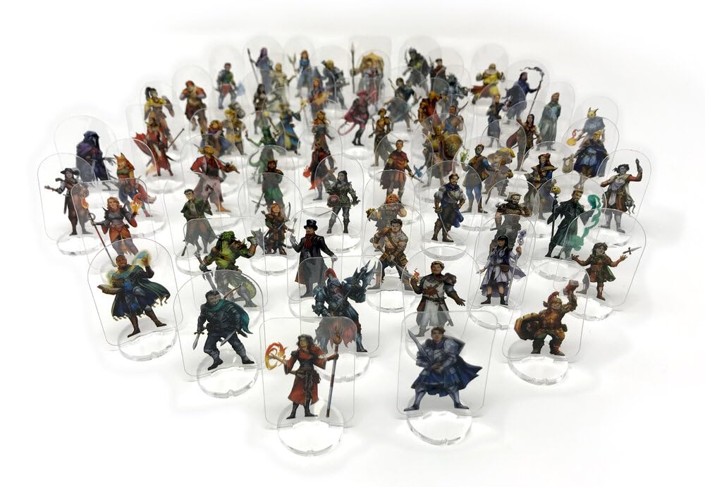 Snapklik.com : Arcknight Flat Plastic Miniatures: PC Expansion; 64 ...