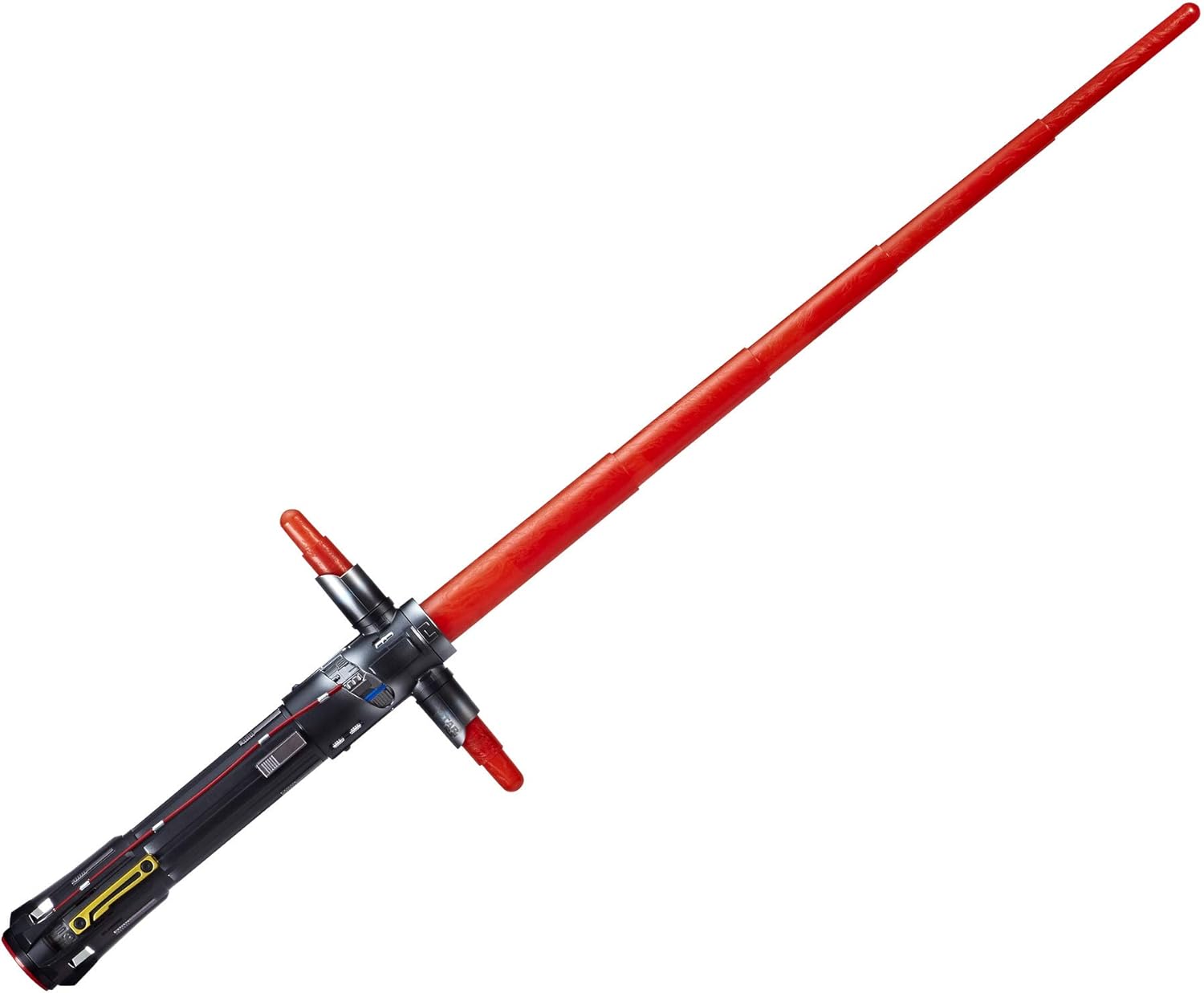Amazon.com: STAR WARS Kylo Ren Force Action Electronic Lightsaber ...