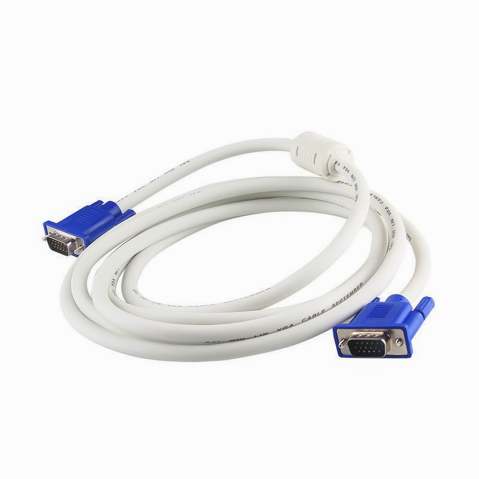 MX Male to Male VGA Cable 2.5 Meter, Support PC/Monitor/LCD/LED, Plasma, Projector, TFT. VGA to ...