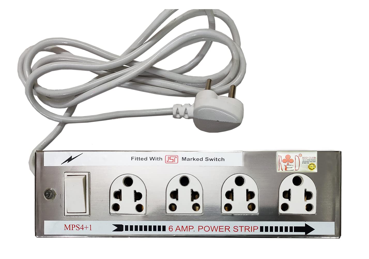 Buy Extension Cord/ Board, 240V, with LED Indicator Heavy Duty, ISI ...