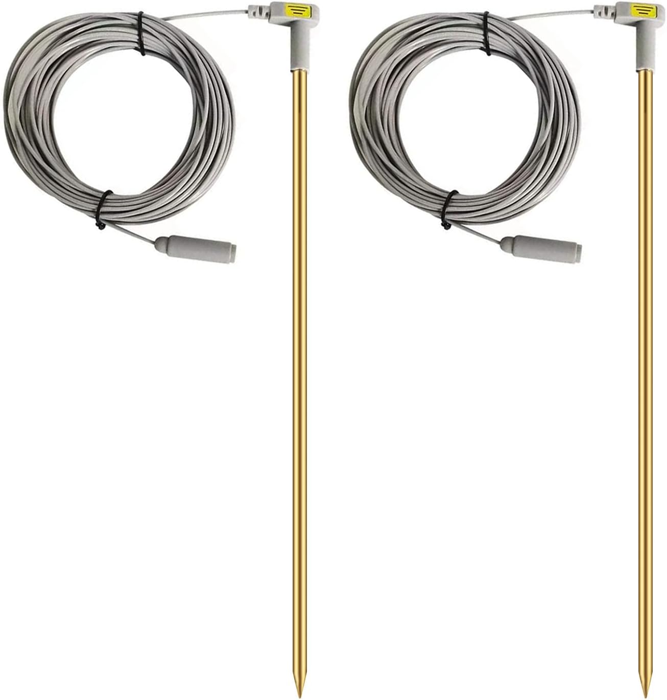 Copper Grounding Rod Kit - Ground Wires,Clamp,Wrench,T-Handle-Portable ...