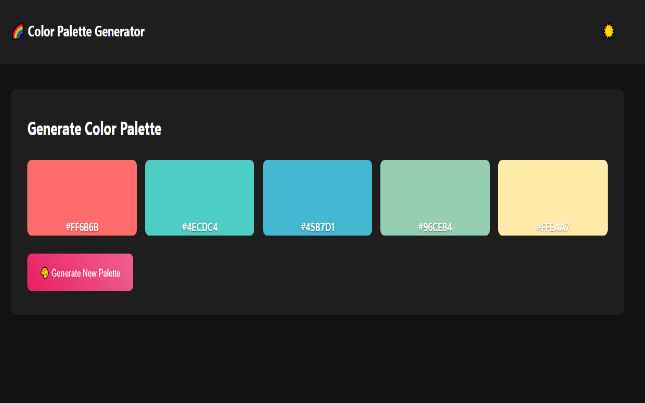 Color Palette Generator - App on Amazon Appstore