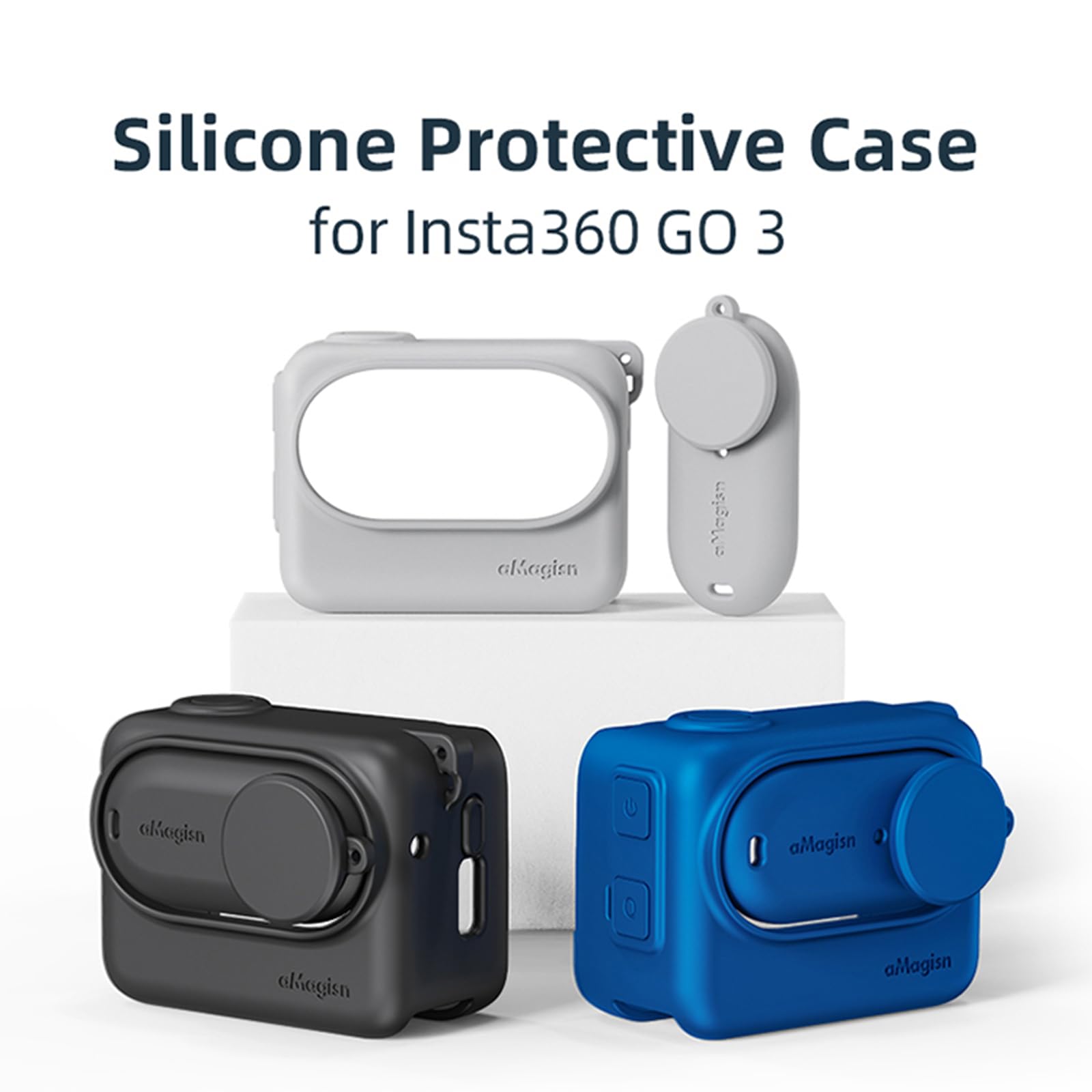 Insta360 Go 3 Case 4-Piece Silicone Protective Case Set For Insta360 Go ...