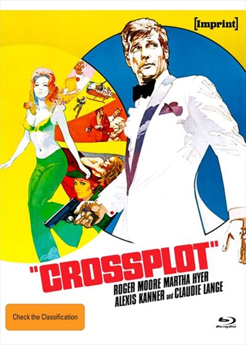 CROSSPLOT [IMPRINT LIMITED EDITION] (BLU-RAY): Amazon.co.uk: Roger Moore: DVD & Blu-ray