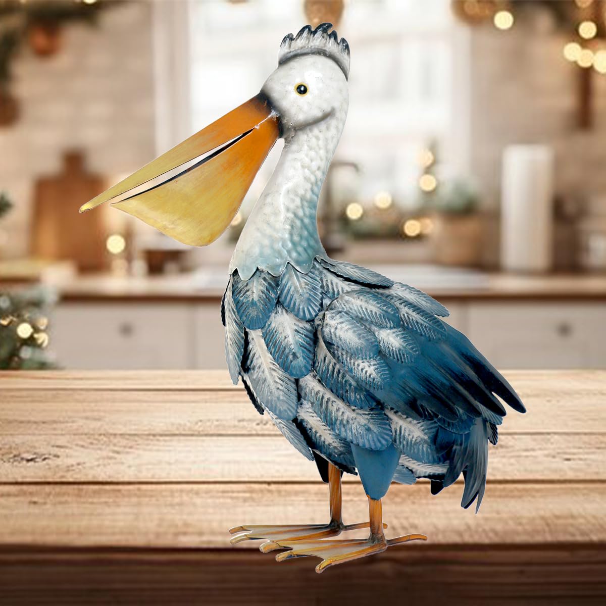 Amazon.com: Kircust Pelican Statues, Garden Outdoor Decor Yard Art ...