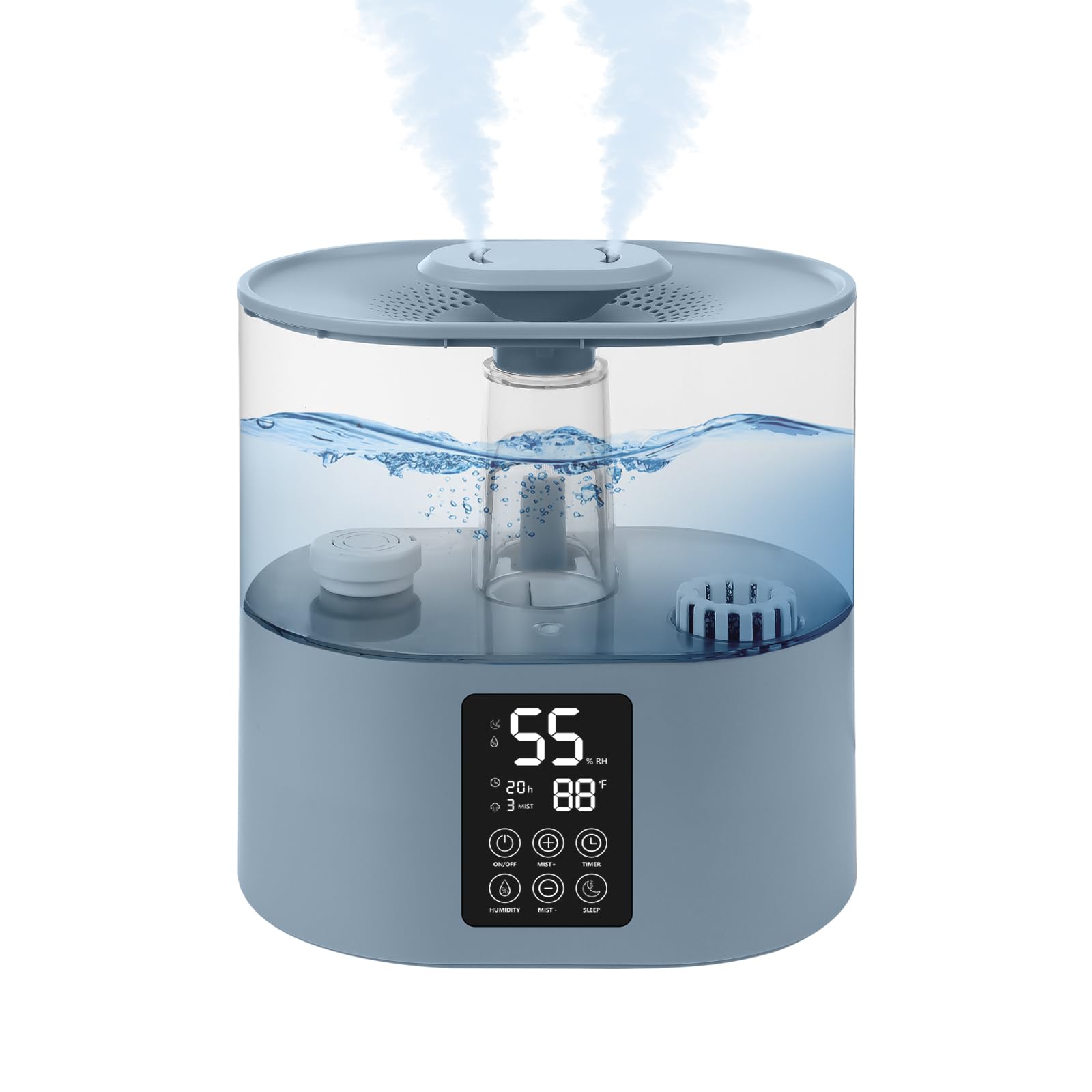 Amazon.com: 3L Humidifiers for Bedroom, Cool Humidifiers for Baby and ...