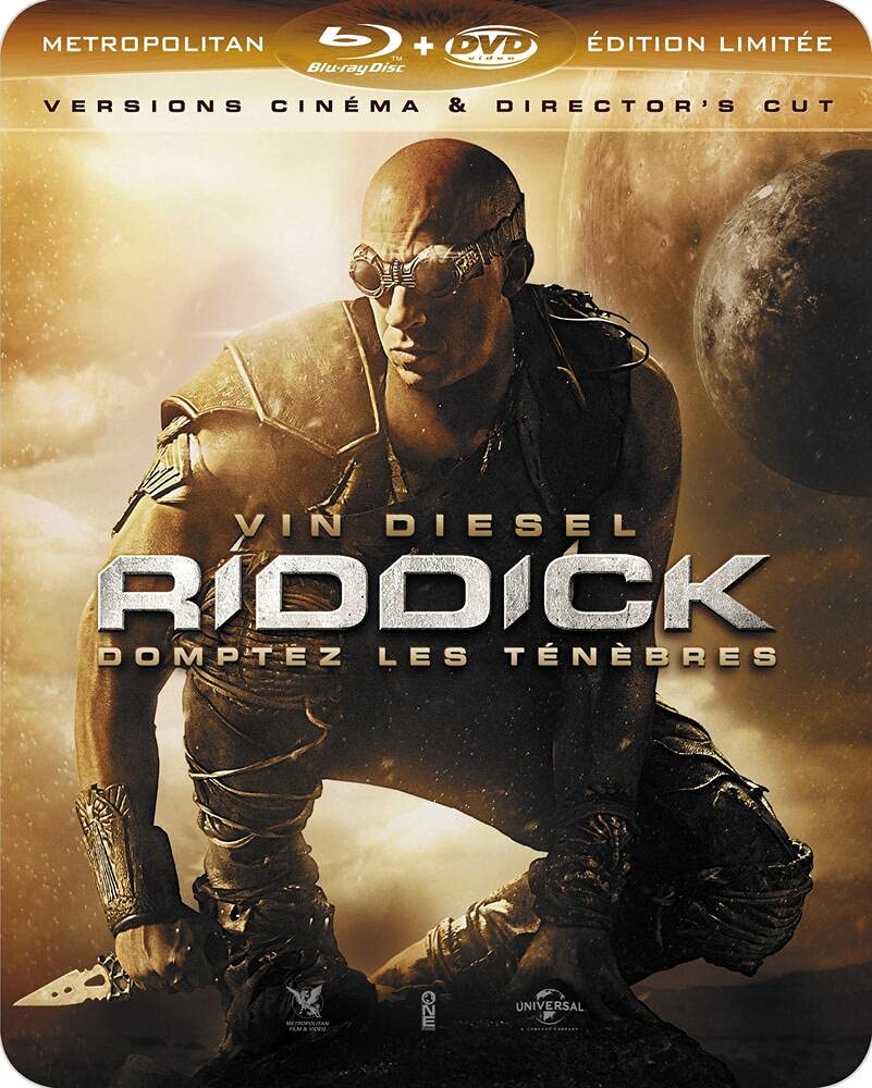 Riddick - Edition limitée en boîtier métal SteelBook [Blu-ray]: Amazon ...
