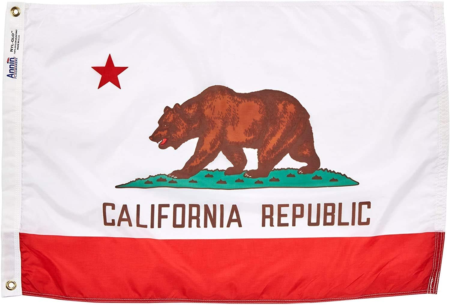 Amazon.com : Annin Flagmakers California State Flag USA-Made to ...