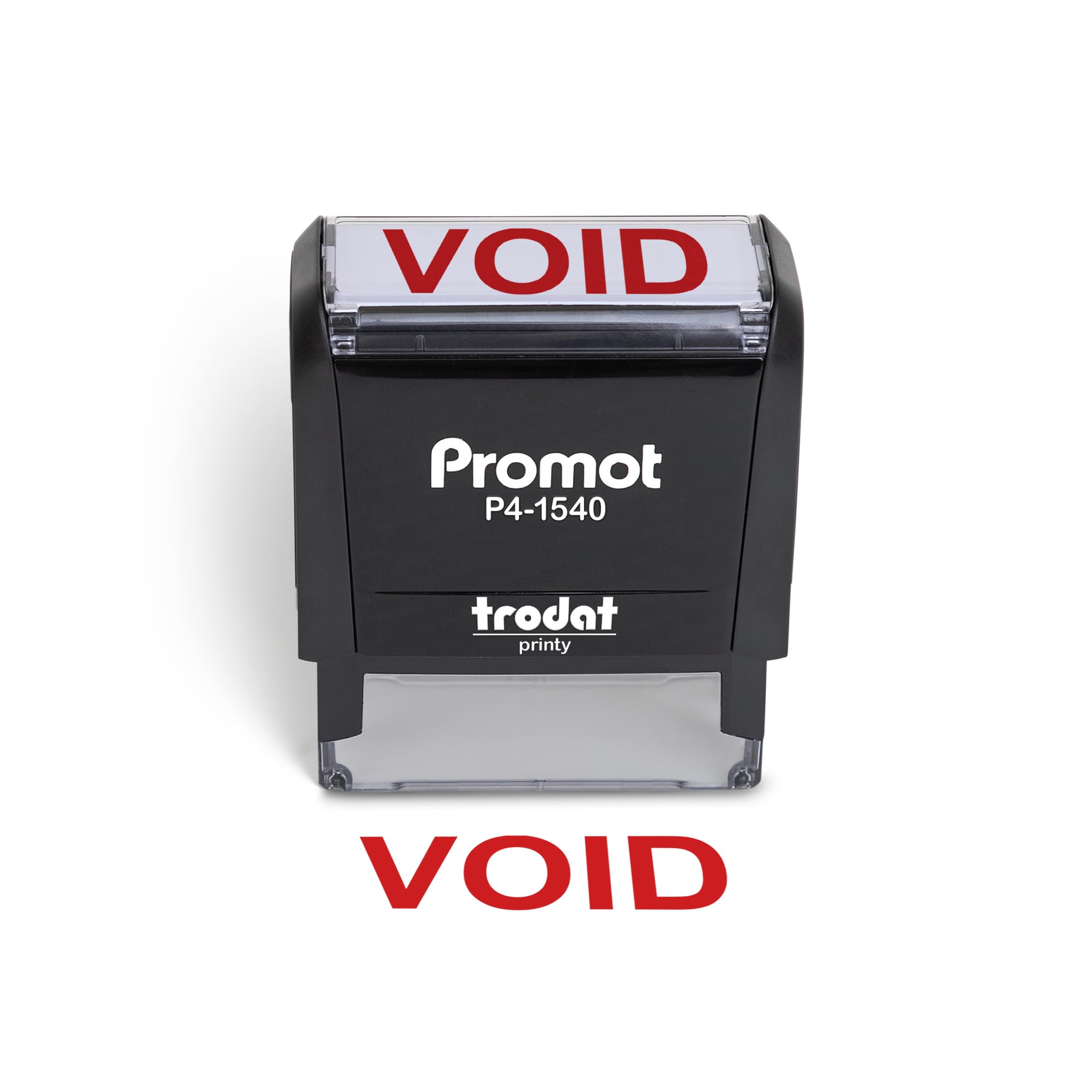 Amazon.com : Promot Void Self Inking Rubber Stamp - Refillable Stampers ...