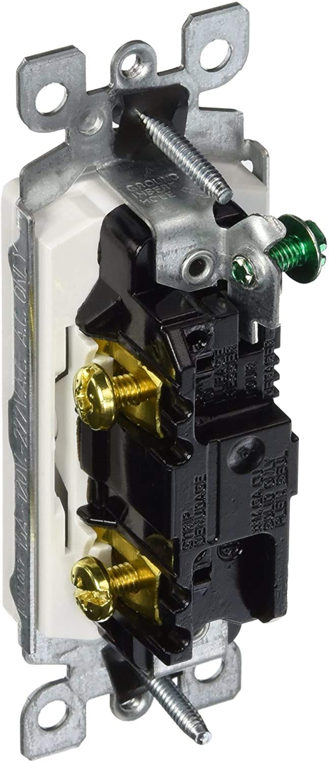 Snapklik.com : 15 Amp, 120/277 Volt, Decora Rocker Single-Pole AC Quiet ...