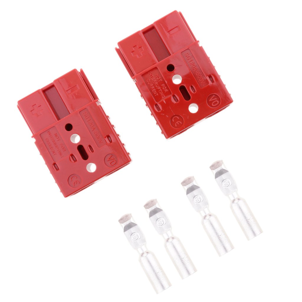 2 Sets 600V 175A/120A/50A Battery Power Plug Quick Connect Disconnect ...