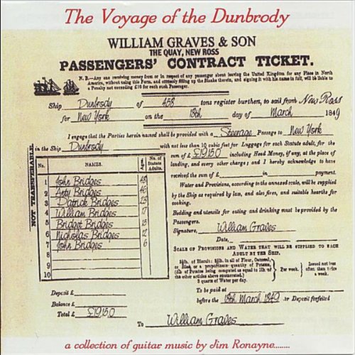 Amazon.com: Voyage of the Dunbrody : Jim Ronayne: Digital Music