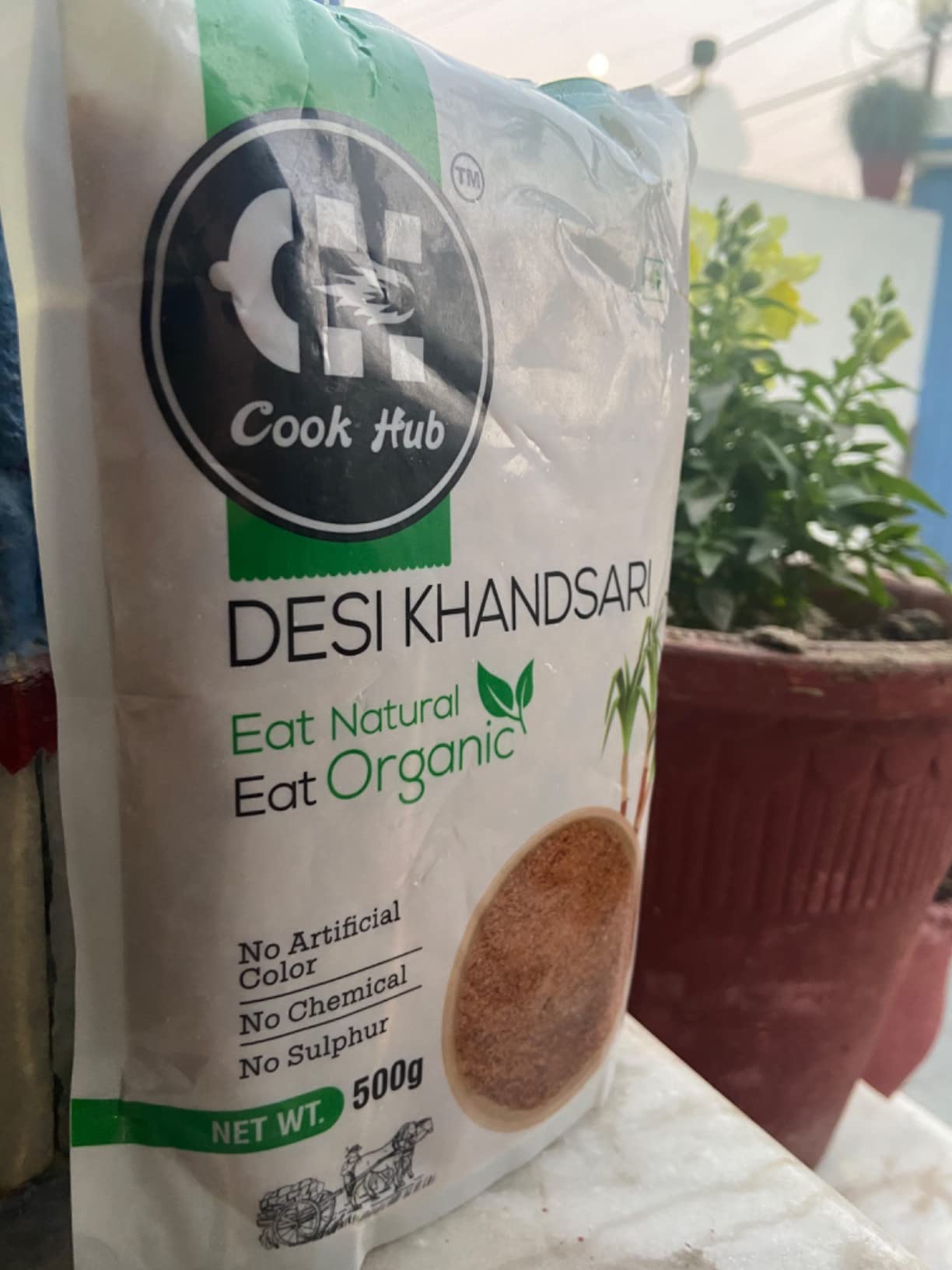 CH Cook Hub Natural Organic Desi Khand-1 Kg : Amazon.in: Grocery ...
