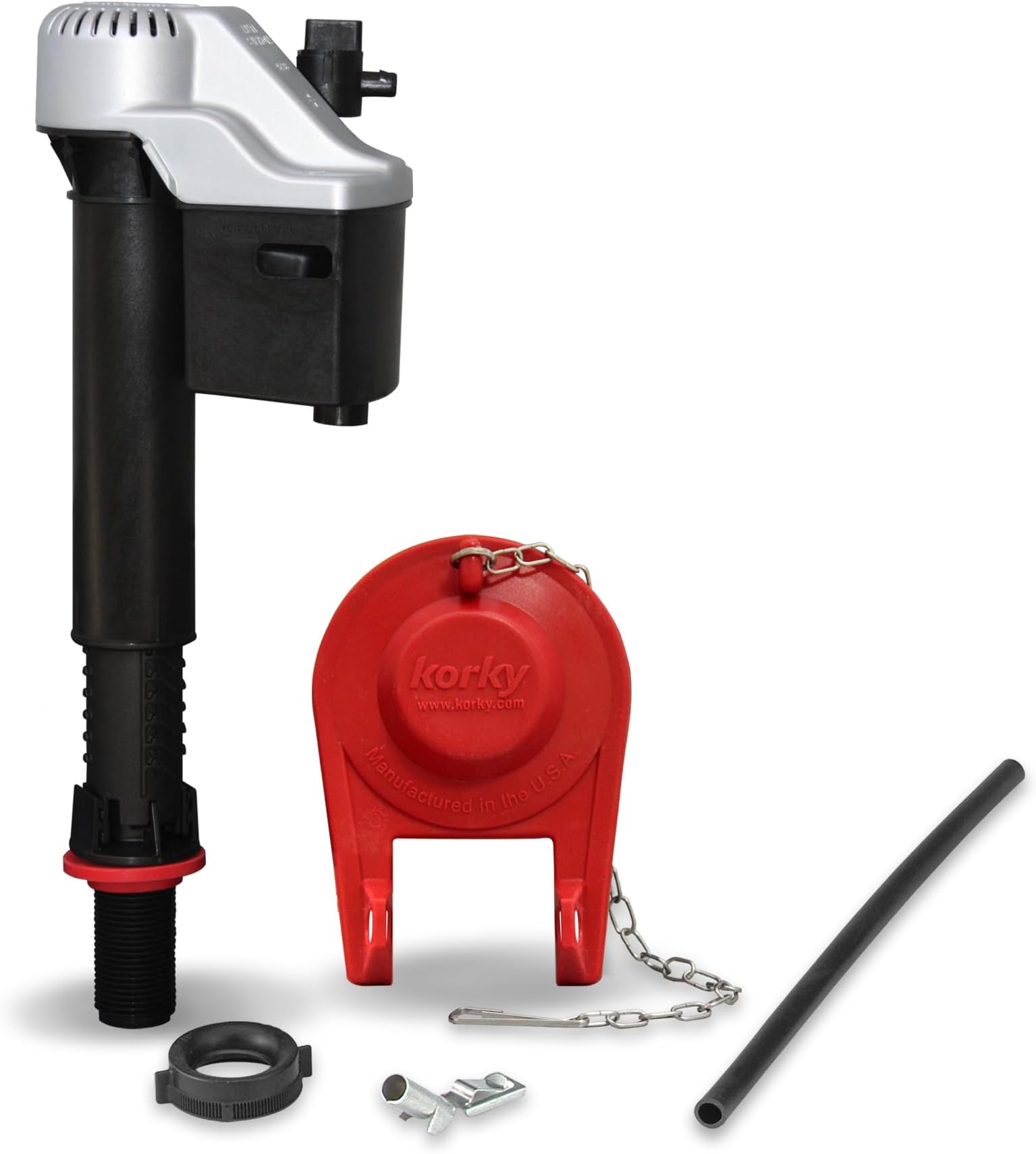 Korky 818MP QuietFILL® Platinum Universal Toilet Fill Valve & 2" Toilet ...