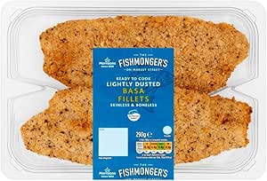 Morrisons The Fishmonger's On Market Street Lightly Dusted Basa Fillets ...
