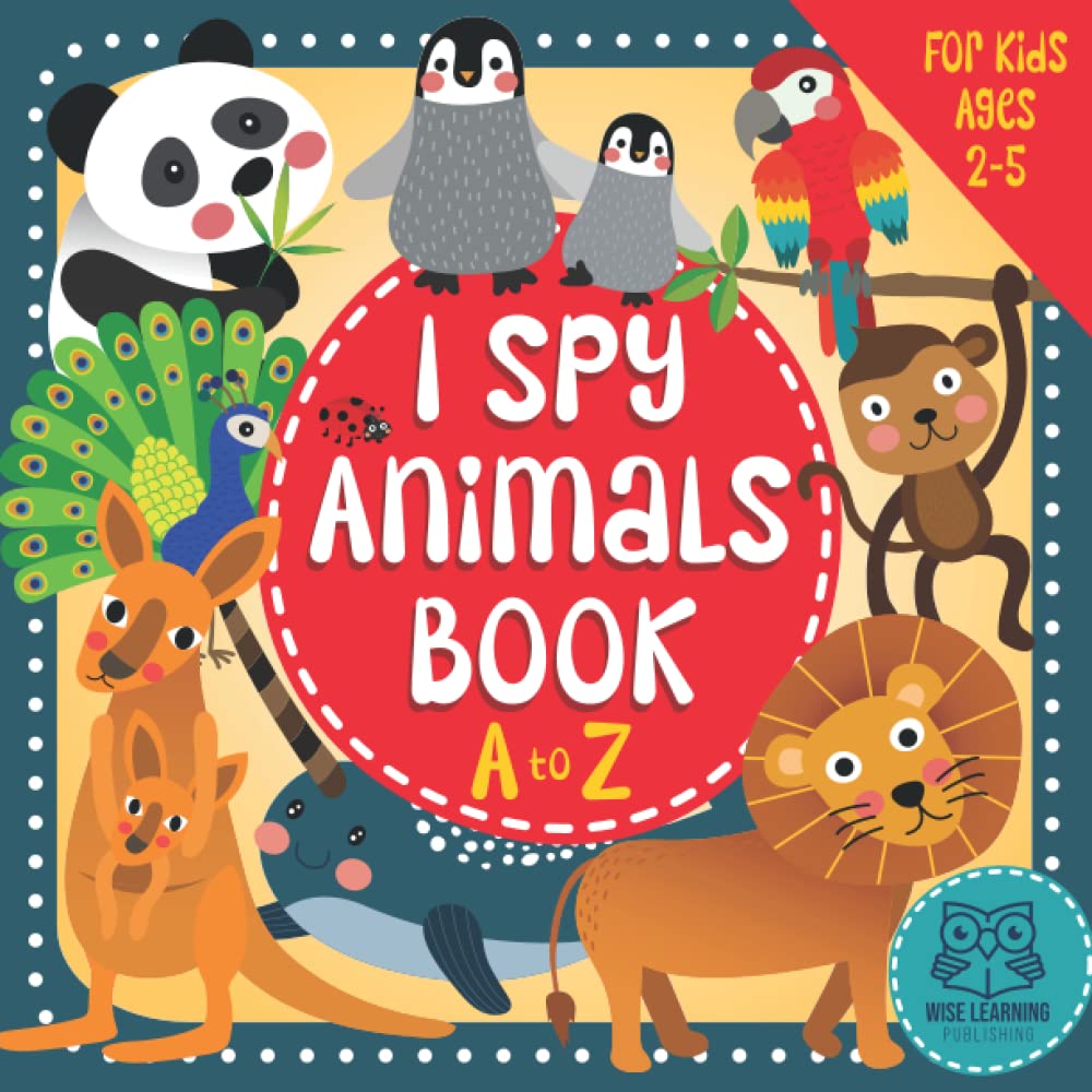 Buy I Animals Book A to Z For Kids Ages 2-5: Fun Guessing Game Activity ...