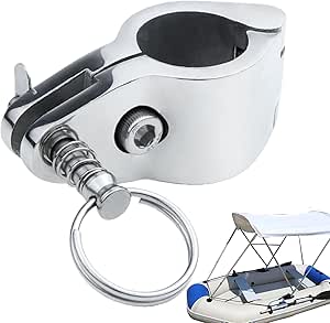 Boat Bimini Top Hardware | Boat Hinge Rail Mount - 316 Stainless Steel ...