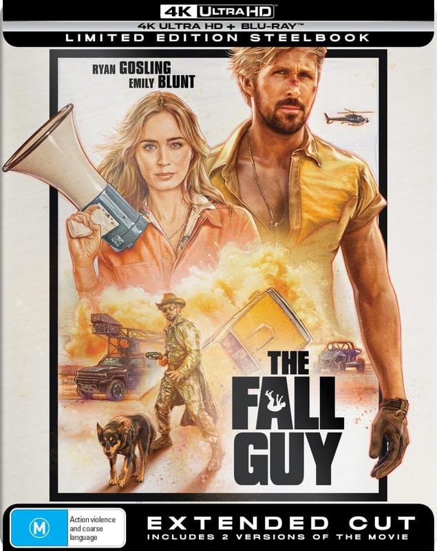The Fall Guy - Exclusive SteelBook / 4K Ultra HD + Blu-ray: Amazon.in ...