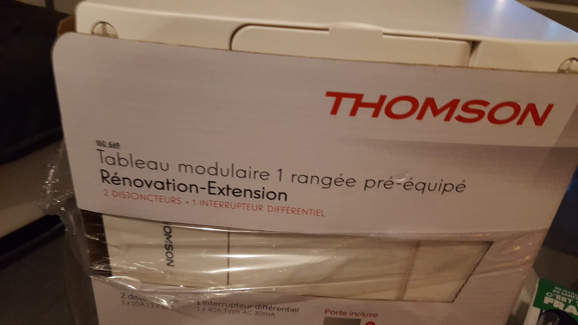 Thomson Coffret électrique prééquipé 1 rangée 13 modules : Amazon.fr ...