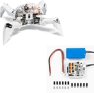 Amazon.com: SunFounder PiCrawler AI Robot kit for Raspberry Pi + Robot ...