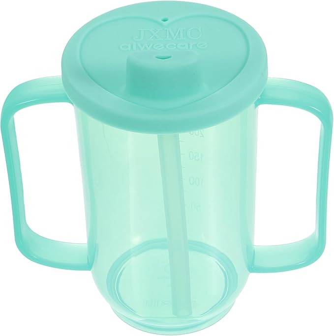Amazon.com: Adult Sippy Cup 2 Handles Plastic Mug Drinking Cup Disabled ...