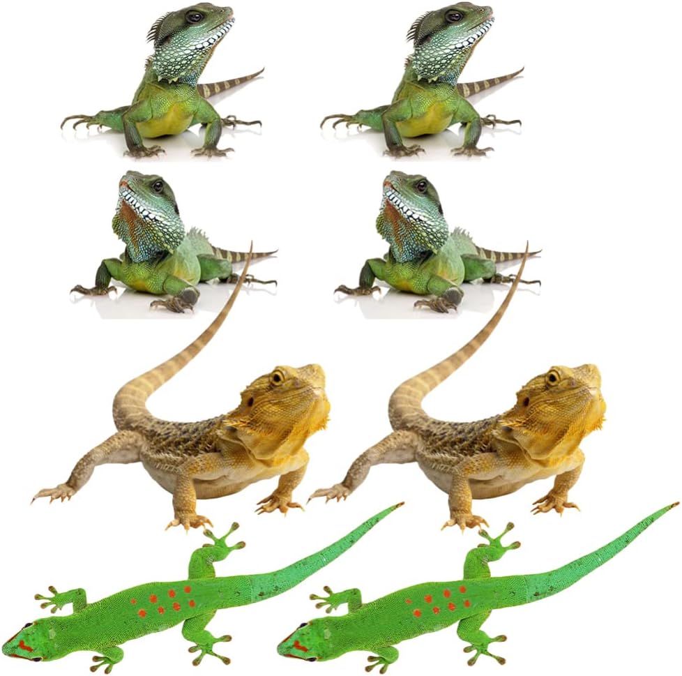 DECHOUS 3d Auto Stickers 2 Sets Lizard Car Decals 3D Lizard Stickers ...