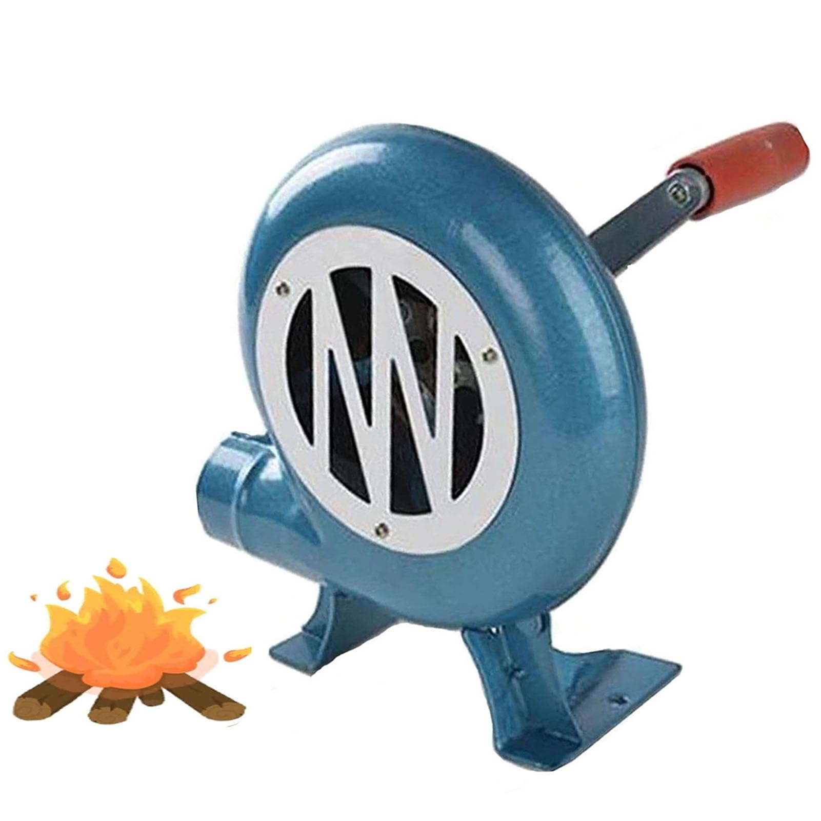 Amazon.com: Hand Crank Blacksmith Forge Blower - Iron Gear Popcorn Fan ...