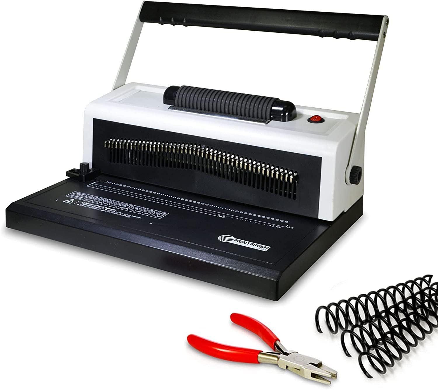 Snapklik.com : S25A Coilbind Coil Punch & Binding Machine Free Crimper ...