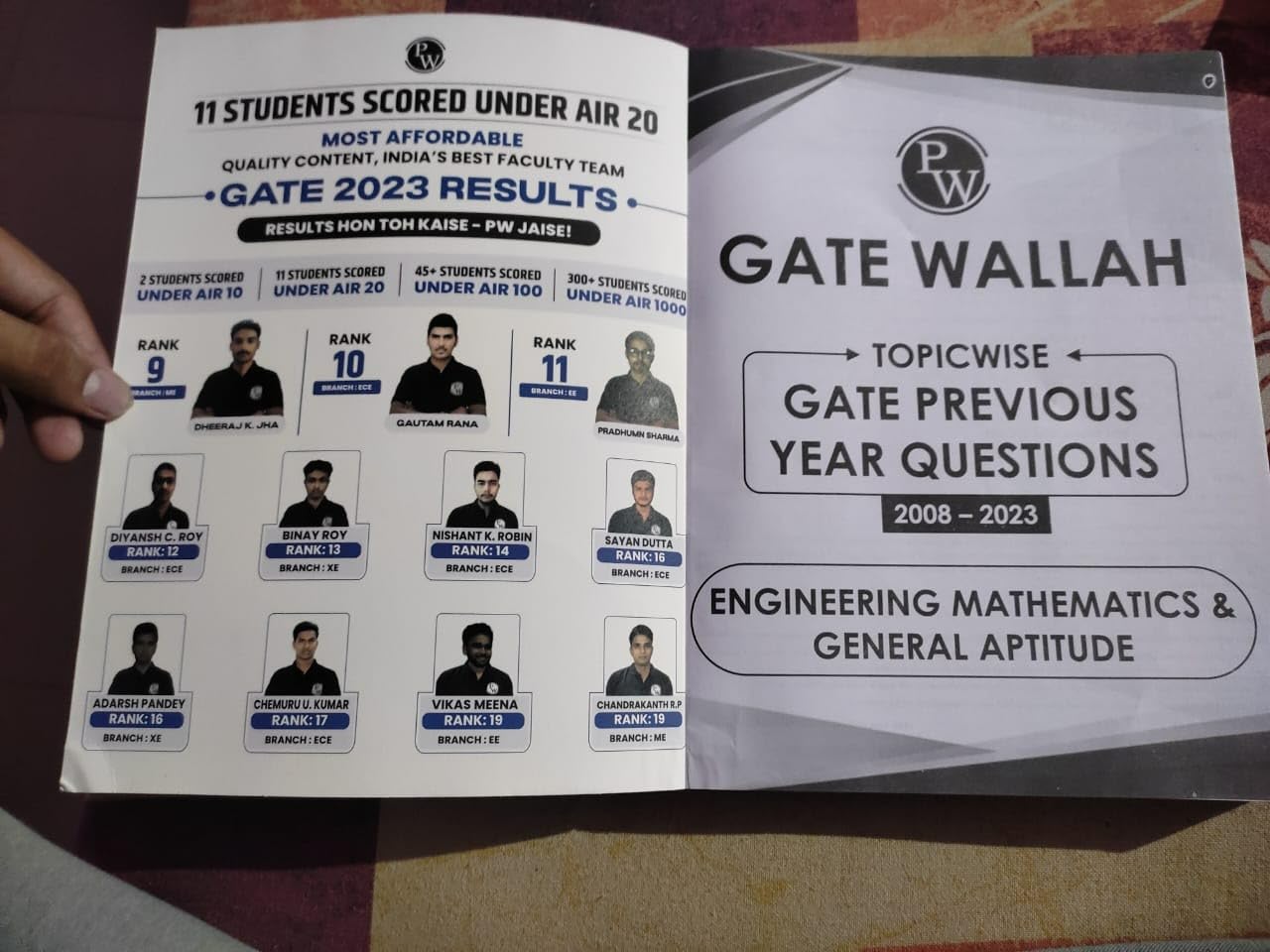 PW GATEWALLAH Topicwise Previous Years Solved Questions with Video ...