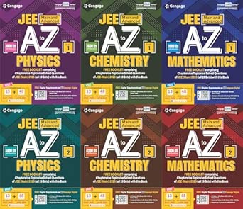 Buy Cengage A to Z JEE Mains & Advanced - Physics + Chemistry + Maths ...