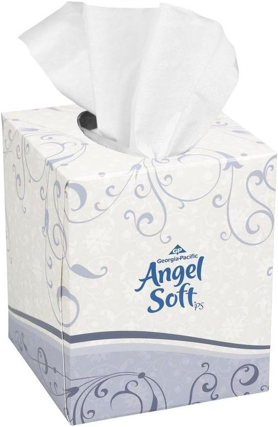 Amazon.com: Angel Premium Facial Tissues in Cube Box 46580, 96 Sheets ...