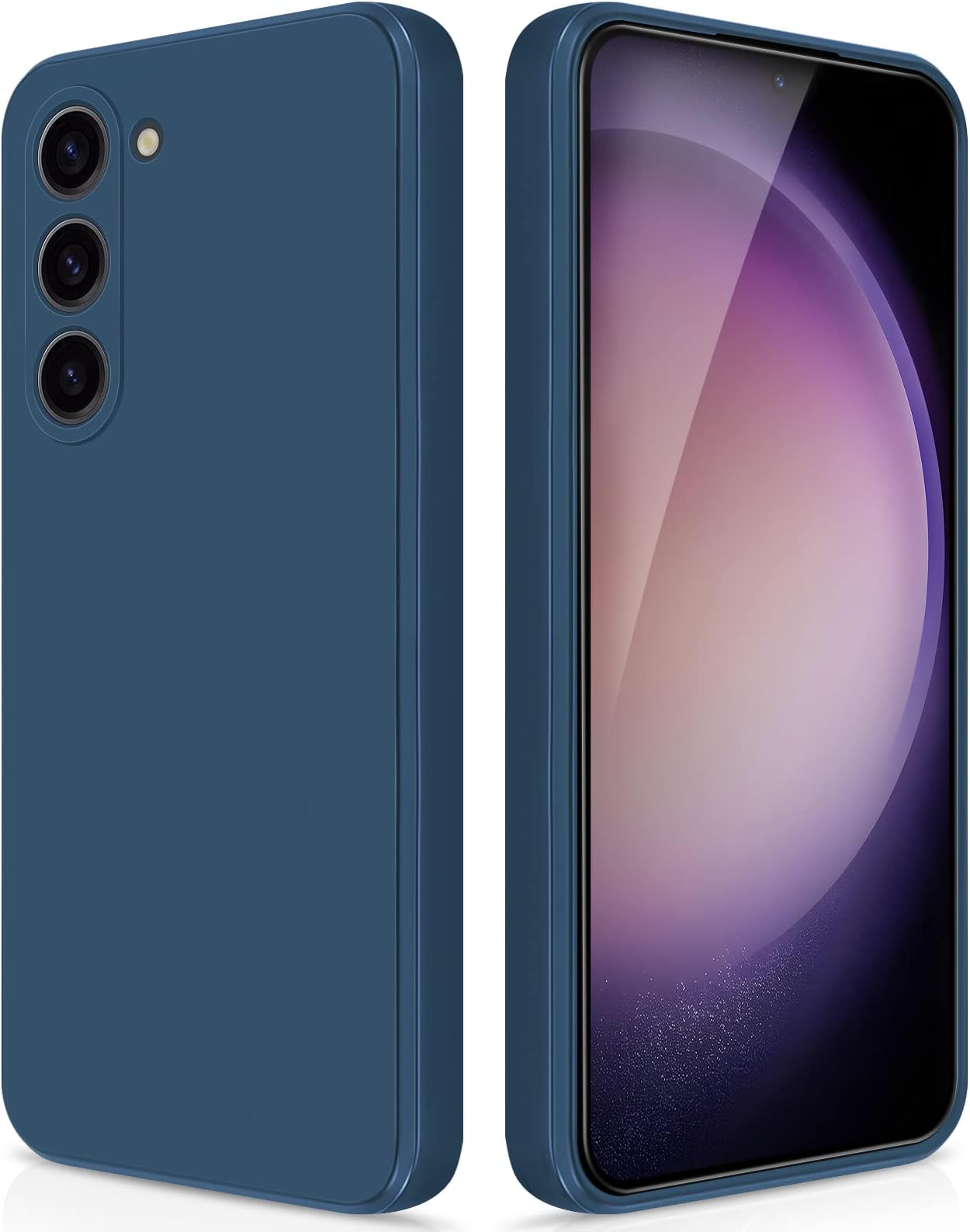 Amazon.com: SAMSUNG Galaxy S23+ Plus Silicone Phone Case, Protective ...