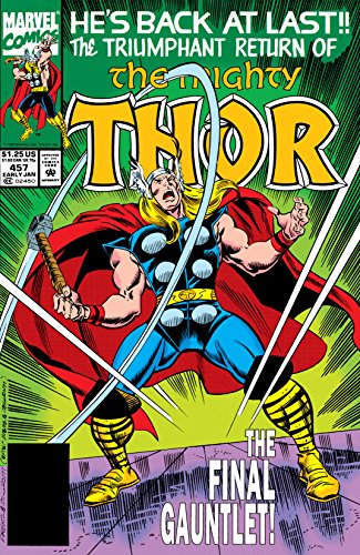 Amazon.com: Thor (1966-1996) #457 eBook : DeFalco, Tom, Frenz, Ron ...