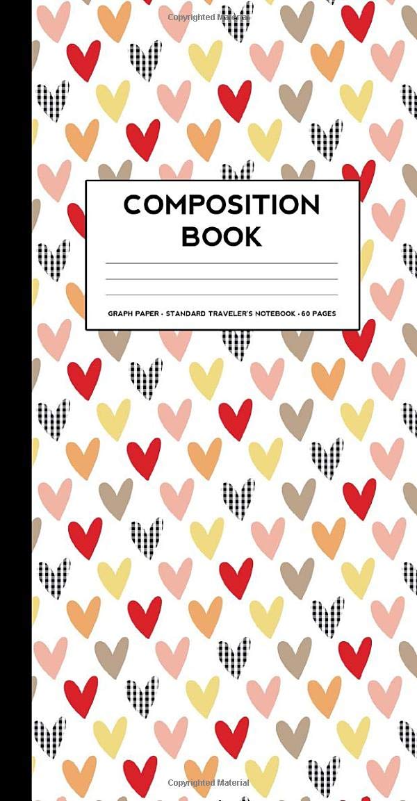 Composition Notebook: Small Graph Grid notebook (Standard Traveler's ...