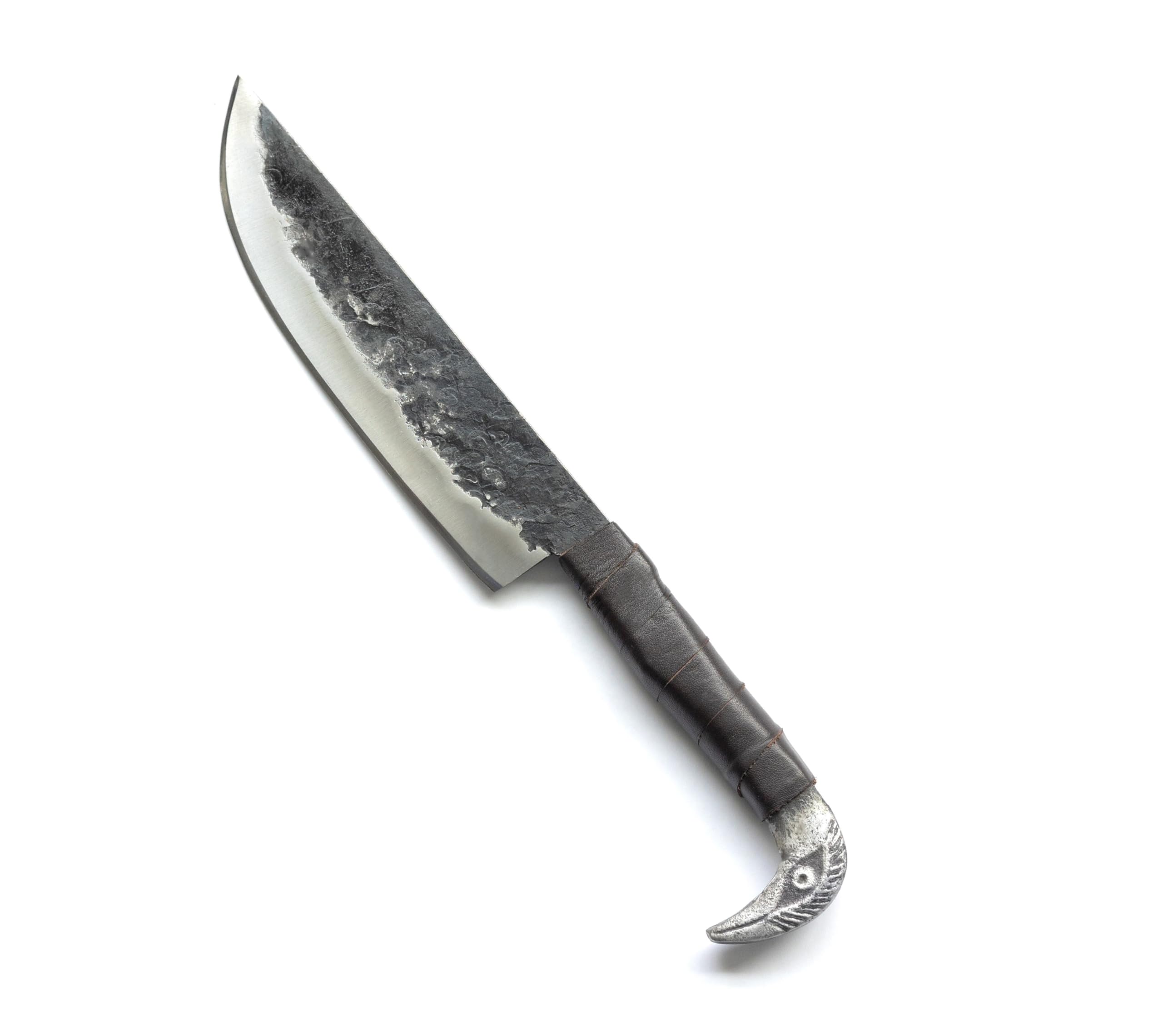 Amazon.com : Sons of Odin Viking Knife Raven Head Hilt with Leather ...