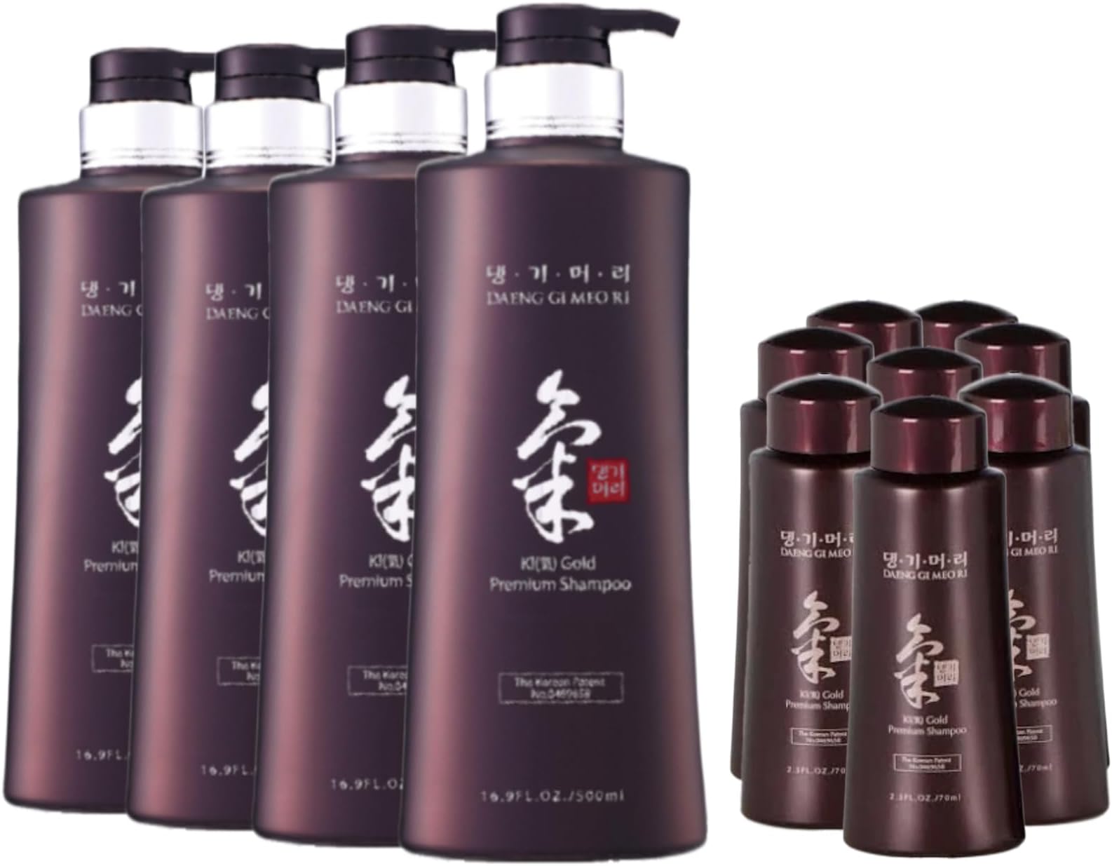 Amazon.com : Daeng Gi Meo Ri- Ki Gold Premium Shampoo+Treatment Set ...