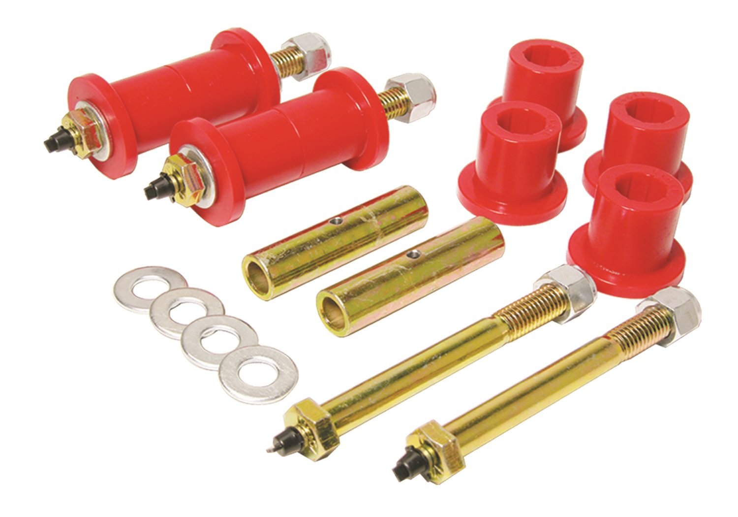 Amazon.com: Prothane 1-816 Red Greasable Shackle Bushing Kit for YJ ...