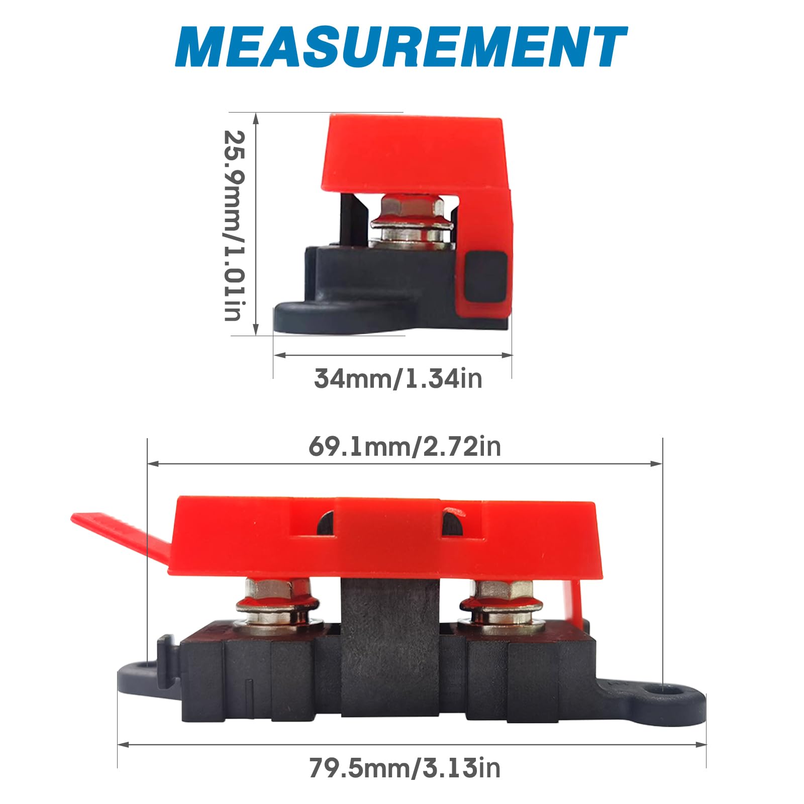 Snapklik.com : GLOSO BDFS MIDI/AMI Fuse Holder Power Distribution ...