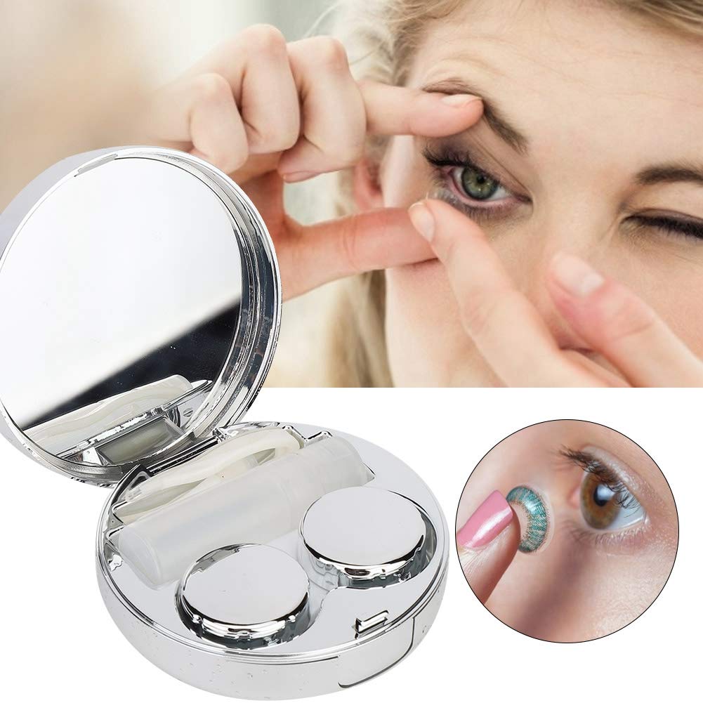 Silver Mirror Contact Lenses