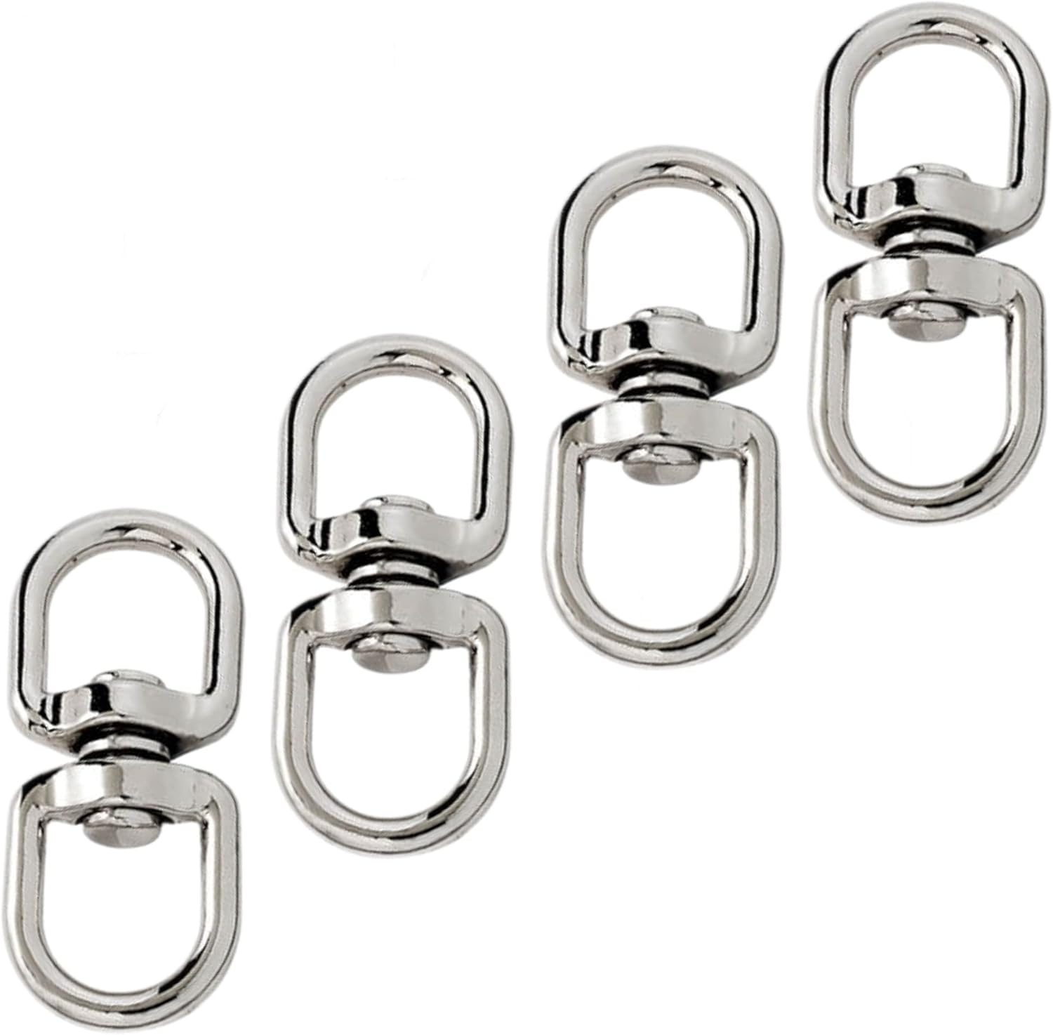Amazon.com: Set of 4 ALAZCO 2-3/8" Hanging Basket Spinners Swivel ...