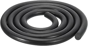 uxcell Nitrile Rubber Round Seal Strip, 10mm(25/64") Diameter 1 Meters ...