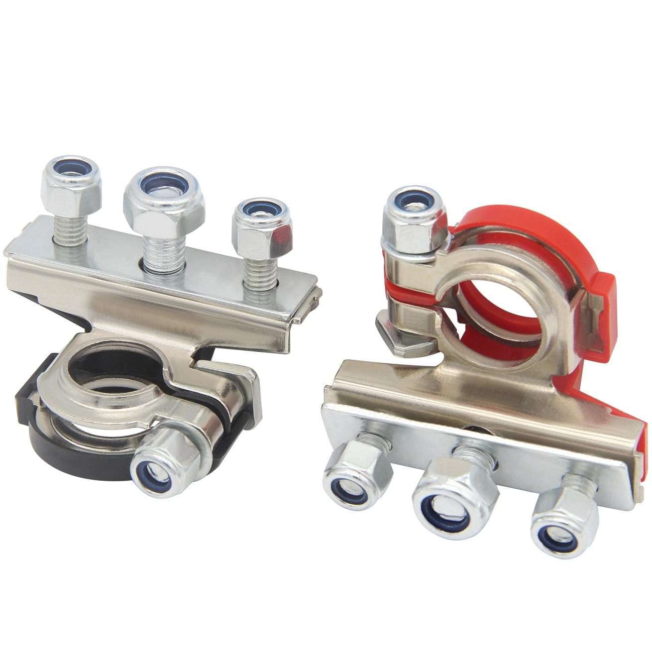 Amazon.com: YSIL 3 Way Battery Terminal Connectors 12V Automotive Top ...