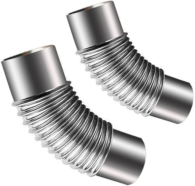 Amazon.com: HOMEFC 45° Elbow Pipe 2.75in, 2Pcs 7cm Stove Flue Pipe ...