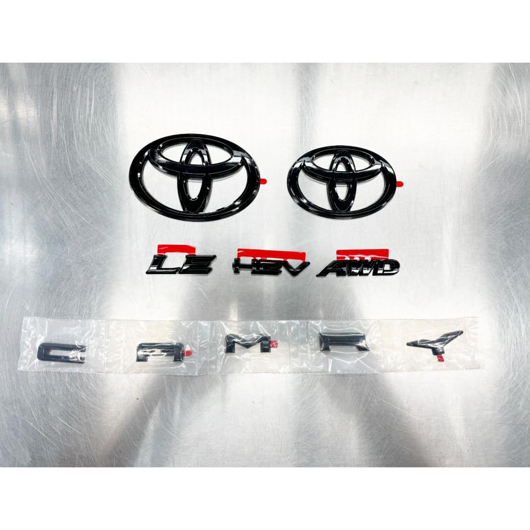 Amazon.com: Genuine Toyota 2025 + Camry Hybrid LE AWD Gloss Black ...
