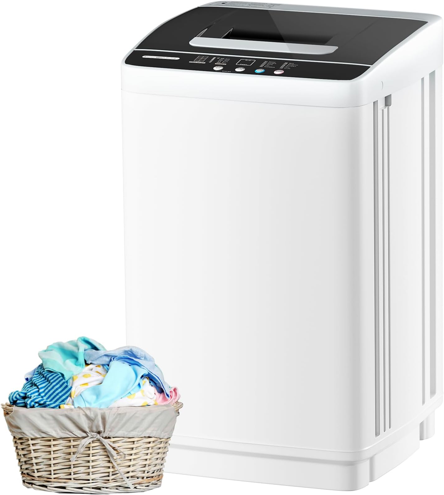 Amazon.com: KUMIO 1.5CU.FT Automatic Portable Washing Machine, 11Lbs ...